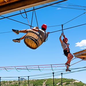 Epic Sky Trek - Aerial Ropes Obstacle Course | The EDGE