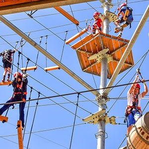 Epic Sky Trek - Aerial Ropes Obstacle Course | The EDGE